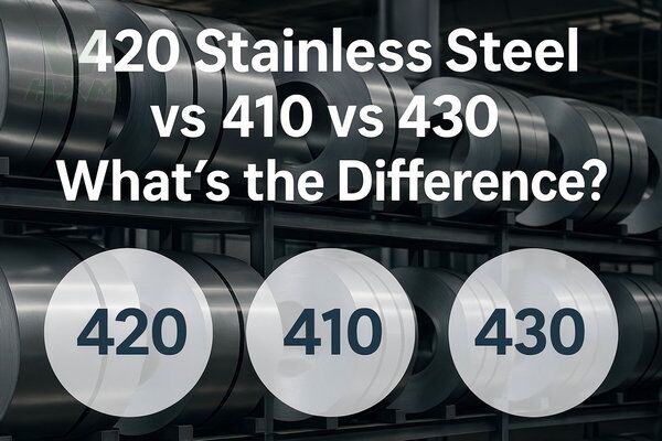 Acero inoxidable 420 vs. 410 vs. 430: Comparación completa de Huaxiao Metal